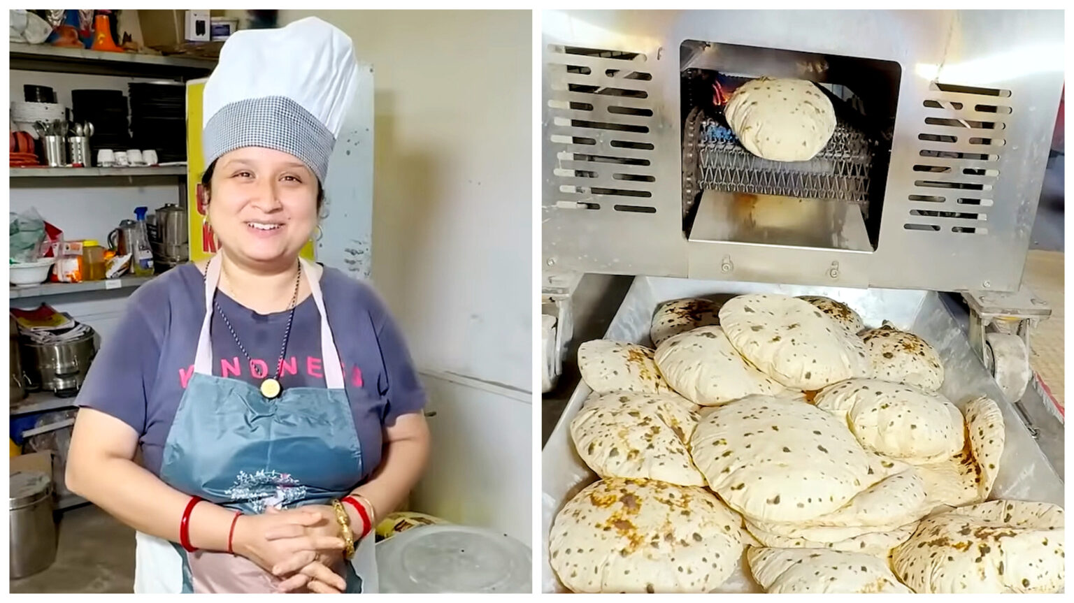 How the Roti Machine Queen of Kolkata is Winning Hearts Online - India ...